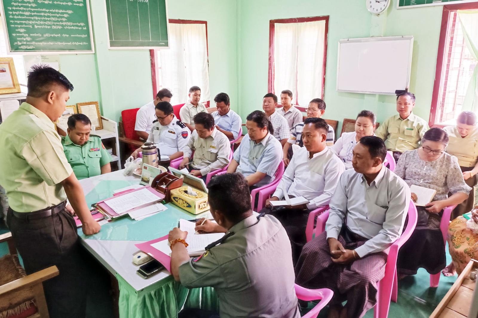 တန့်ယန်းမြို့နယ်တွင် မြန်မာ့ရိုးရာယဉ်ကျေးမှု အတာသင်္ကြန်ပွဲတော်ကျင